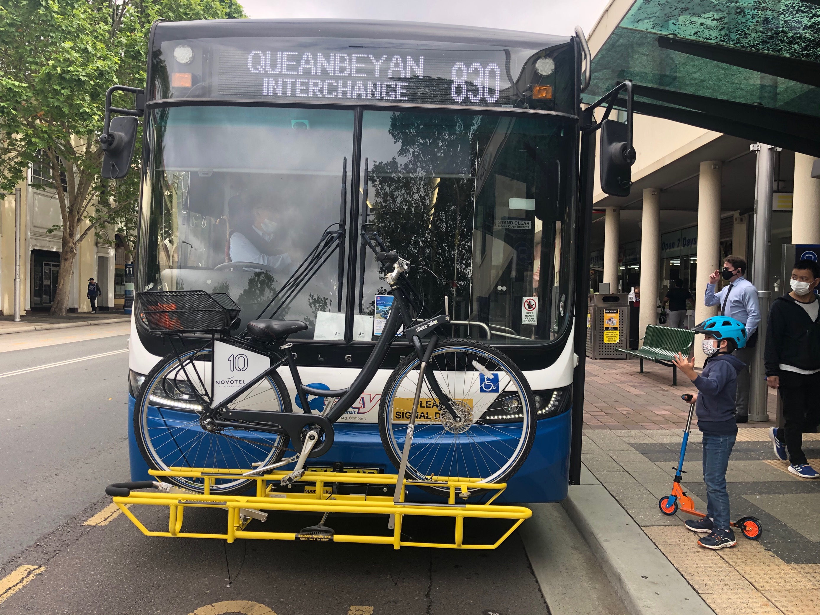 Bikes On Buses Trial In Queanbeyan And Yass Transportnsw info